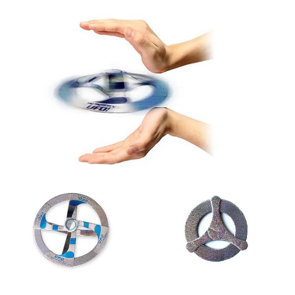 Magic Tricks Flying Disk Amazing Floating UFO Toys Kids Children ...