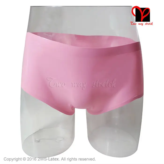 Sexy Latex Underwear Latex Briefs Condom Pants Rubber Knickers Pudendum
