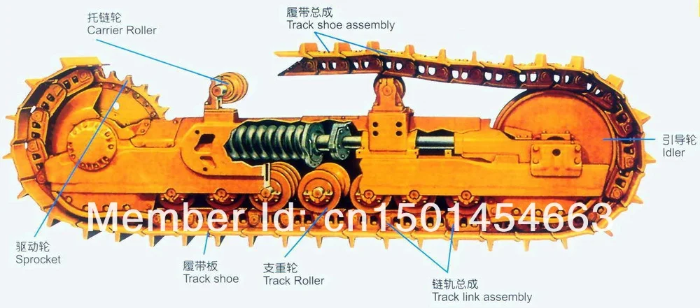 New-track-link-assembly-chassis-system-Parts-for-Caterpillar-machine ...