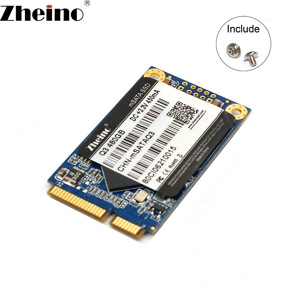Zheino 480GB SSD Msata Solid State Hard Drive disk for desktop laptop ...