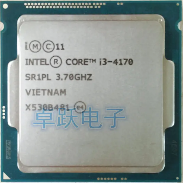 Original Intel Core i3-4170 3.7GHz Quad-Core SR1PL I3 4170 CPU ...