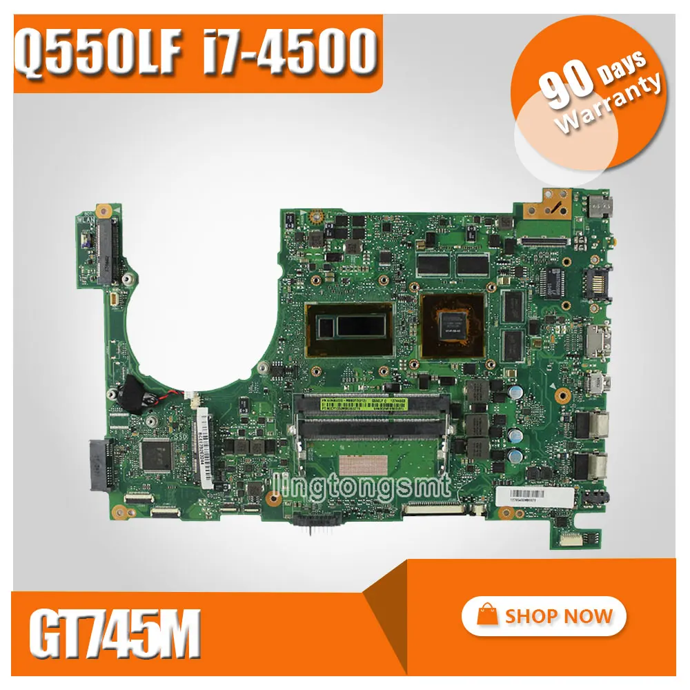 Original N550LF placa madre del ordenador portátil para Asus Q550LF ...