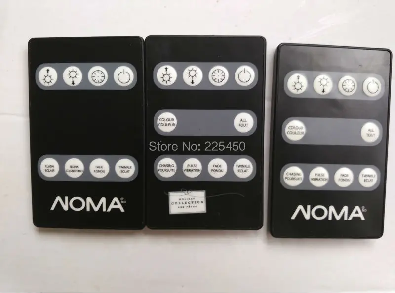 1508-Compact-Noma-IR-Remote-on-off-control-6-18-timer-flash-fade-power ...