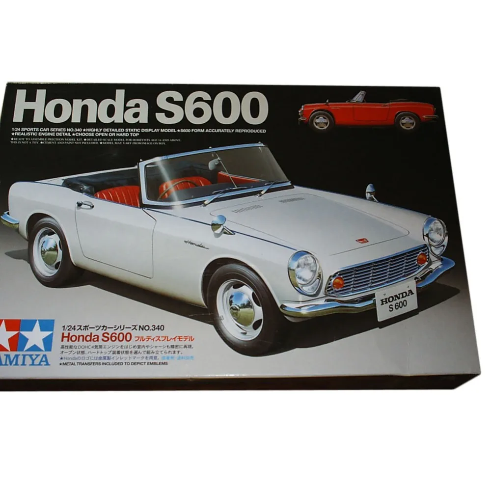 Tamiya 24340 1/24 S600 Scale Assembly Car Model Building Kits oh rc toy ...