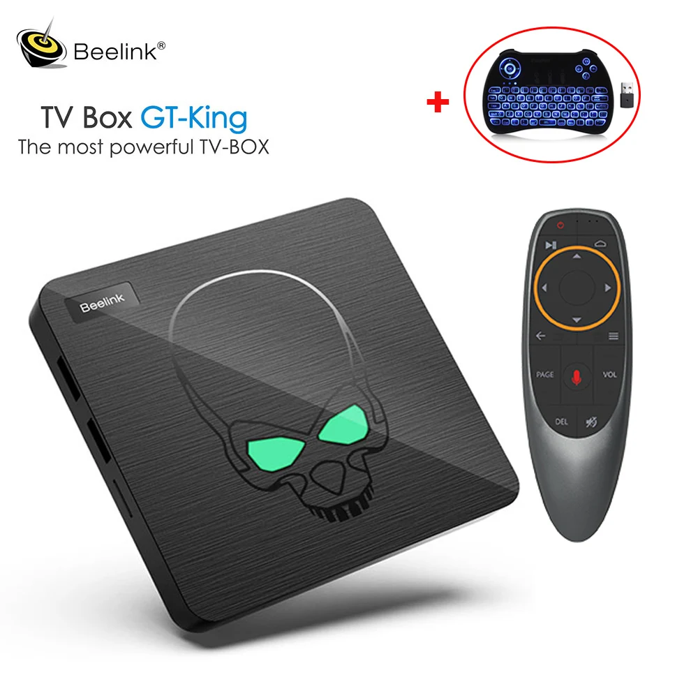 Beelink GT King Android 9.0 กล่องทีวี Amlogic S922X 4GB 64GB 2.4G Voice ...