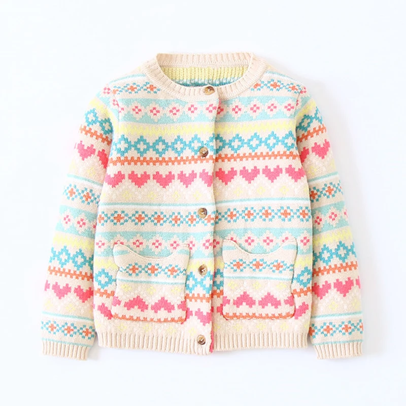 Girls Cardigans Beautiful Printed Sweater Cardigan For Girls Fashion ...