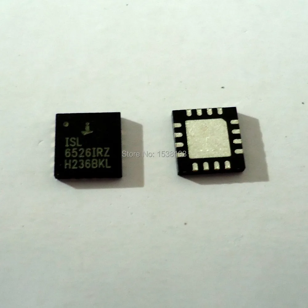 Intersil Isl6526irz Isl6526 Qfn Single Synchronous Buck Pulse Width Modulation Pwm Controller