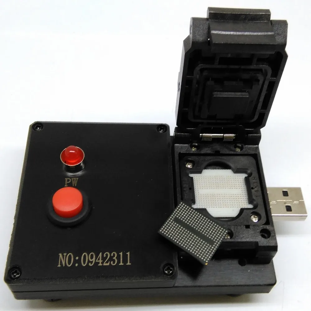 Free Shipping BGA316 U Disk Test Jig AlcorMP Controller Clamshell USB ...