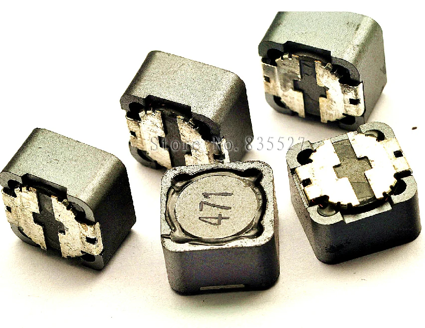 10 unidades de indutor blindado 12*12*7 470u smd indutores de energia ...