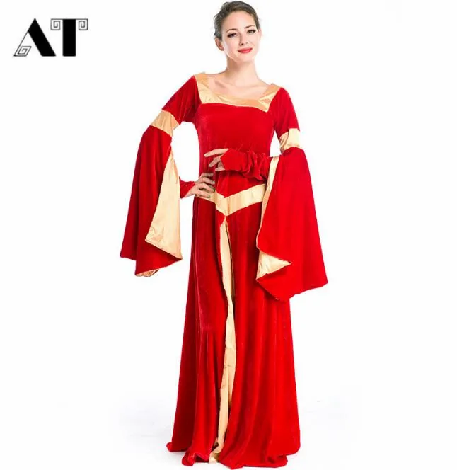 Women Court Cosplay Classical Noble Costume Outfit Halloween Costume ...