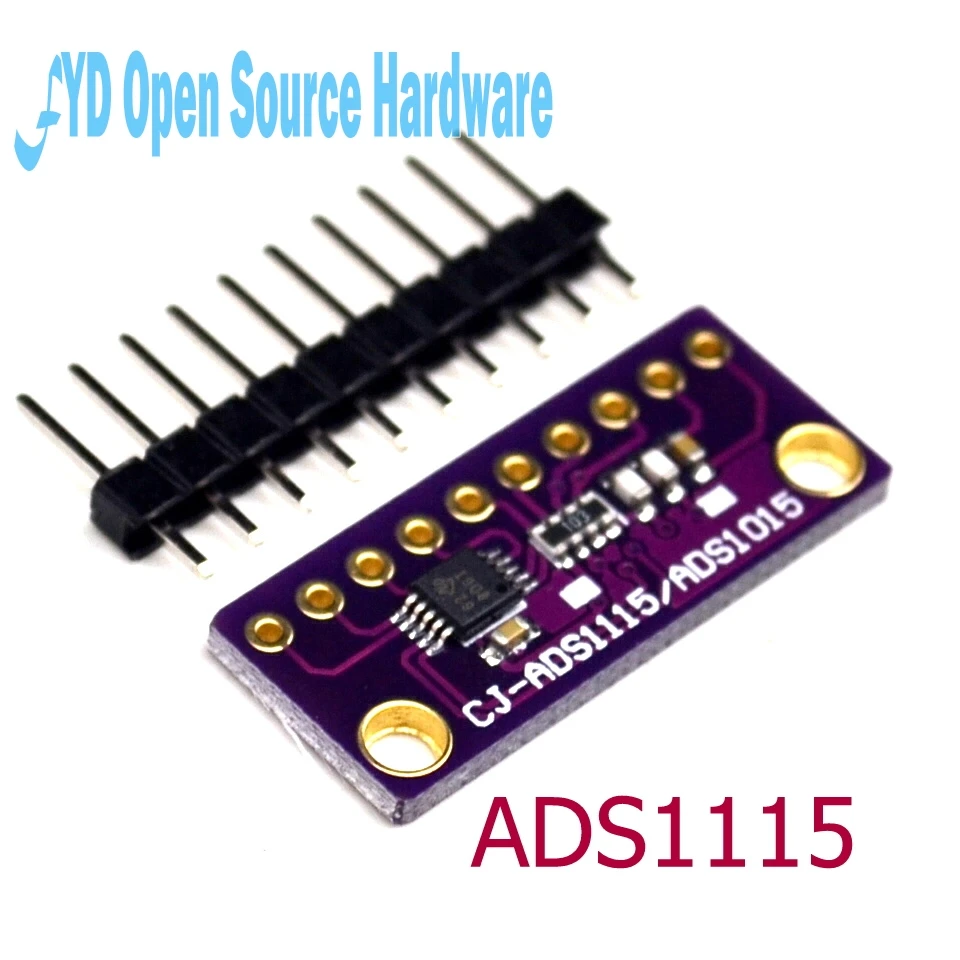 I2c Ads1115 16 Bit Adc 4 Channel Module For With Programmable Gain ...