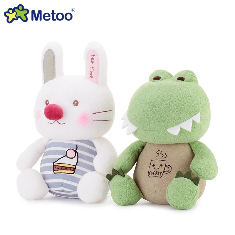 Original Metoo high quality plush cuddly toys Crocodile,hippo,rabbit ...