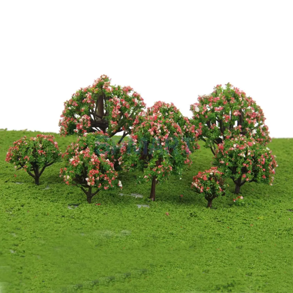 Plastic Model Railroad Trees