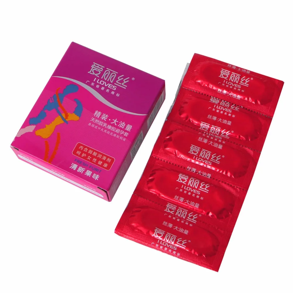 Hot 10 Pcsset Fine Condom With Lubricant Latex Condoms For Men Penis