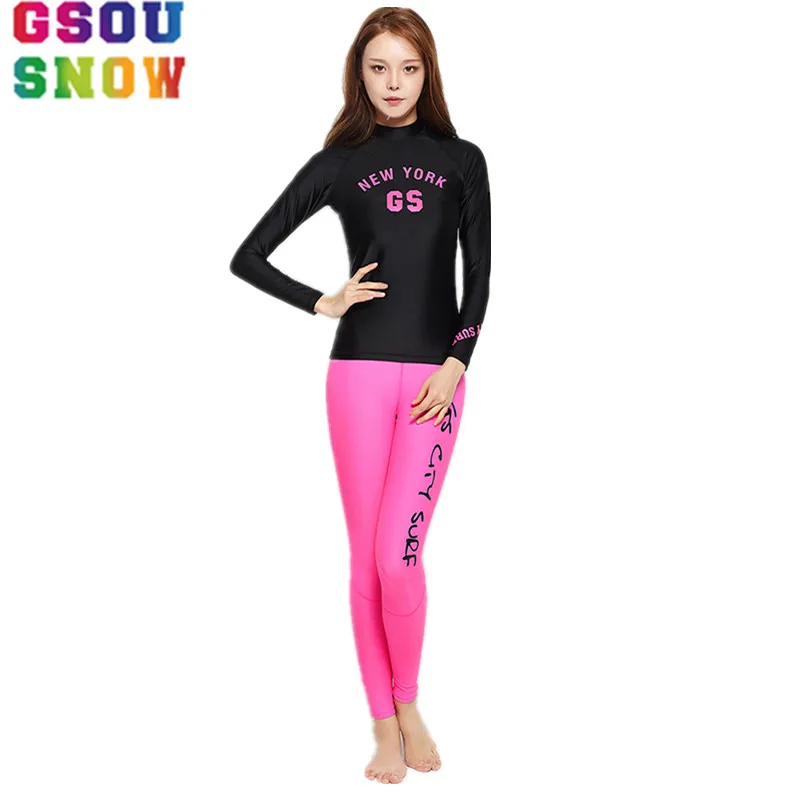 New Arrived Two Piece Women Wetsuit For Swimming Triathlon Swimwear