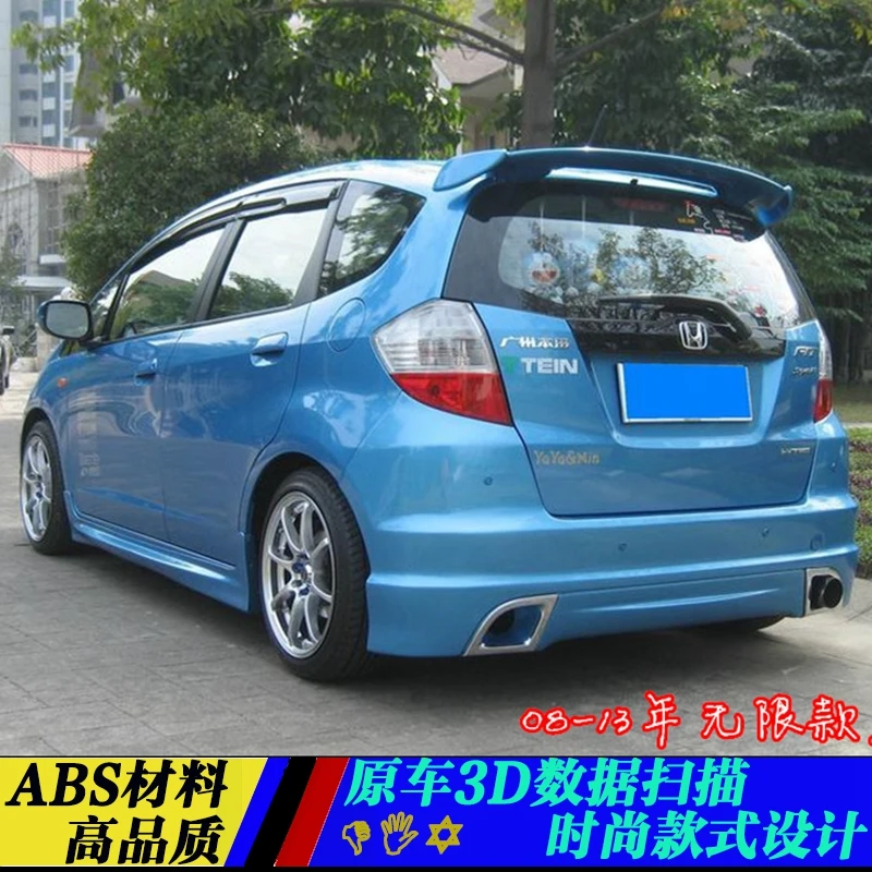Uso para Honda Fit/jazz spoiler 2008 2013 fit/jazz spoiler alta calidad ...
