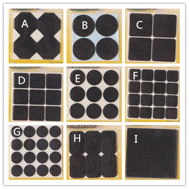 100sets Self Adhesive Mat Table Chair Round Furniture Leg Pads ...