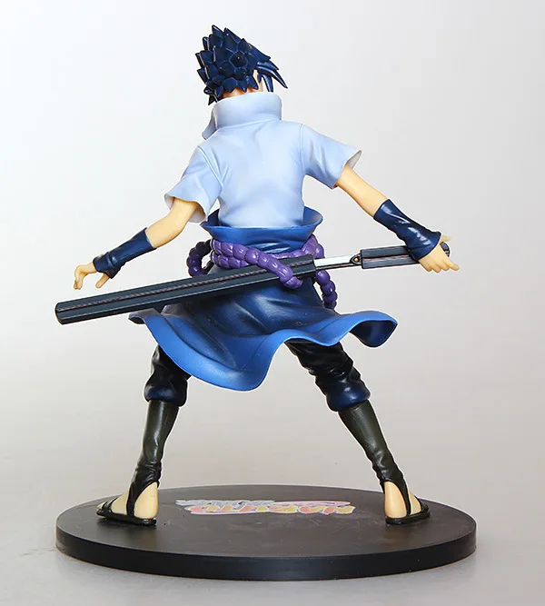 Action figure NARUTO Uchiha Sasuke Sword 20cm PVC Model Collectible ...