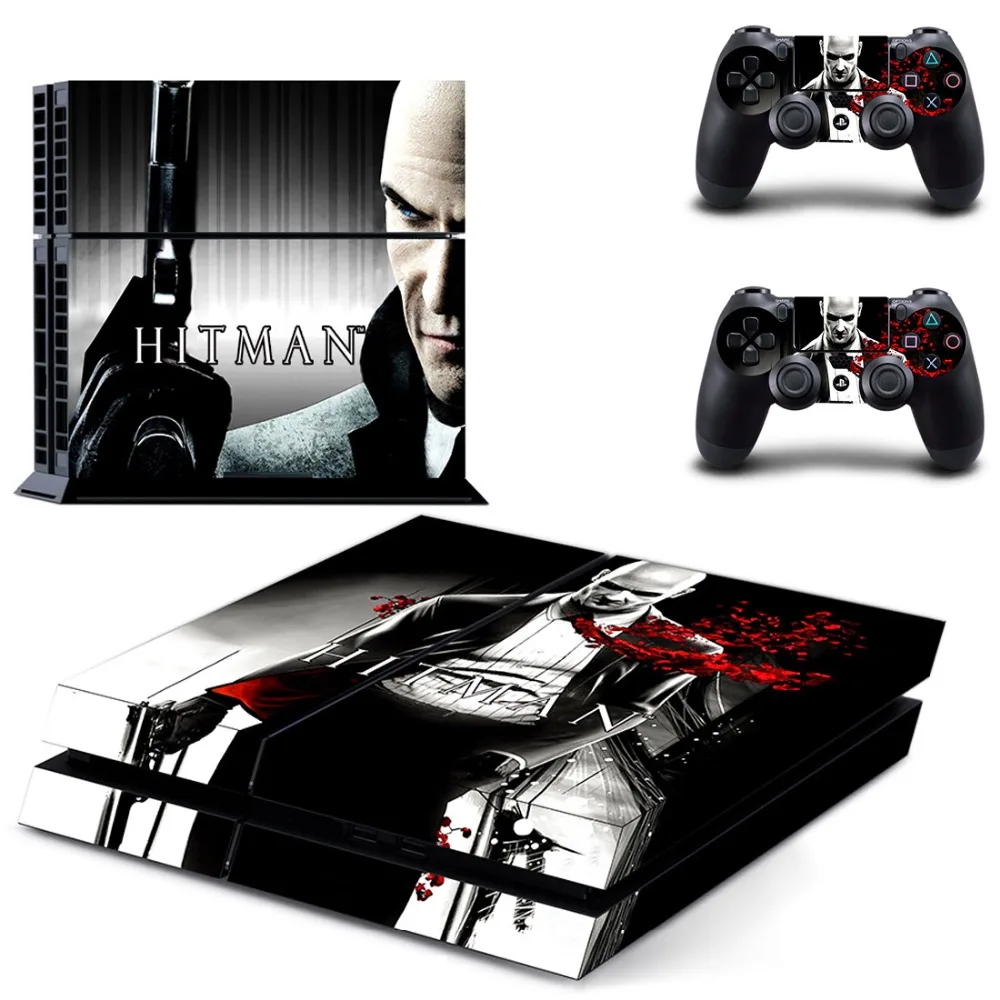 Hitman Skin Sticker for PS4 Console - ConsoleSkins.co