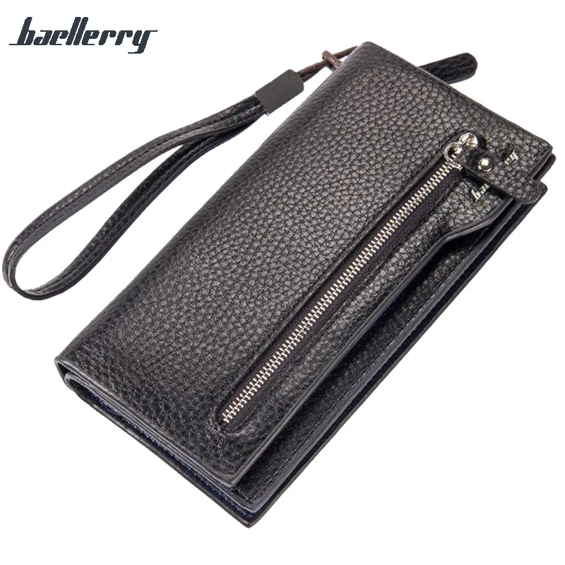 Business Style Men Wallets Long Clutch Wallets With Multi Card Holder ...