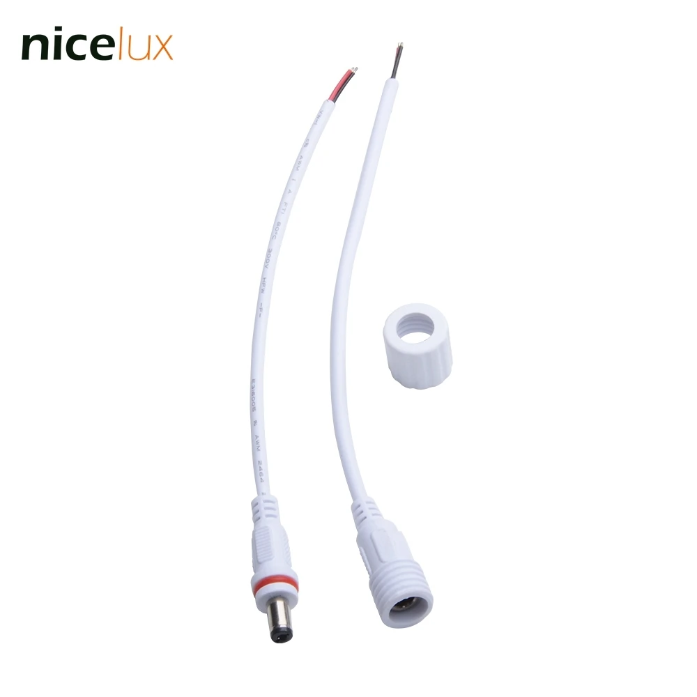 IP67 Waterproof DC Power Connector Male Female Jack 2pin Power Wire for ...