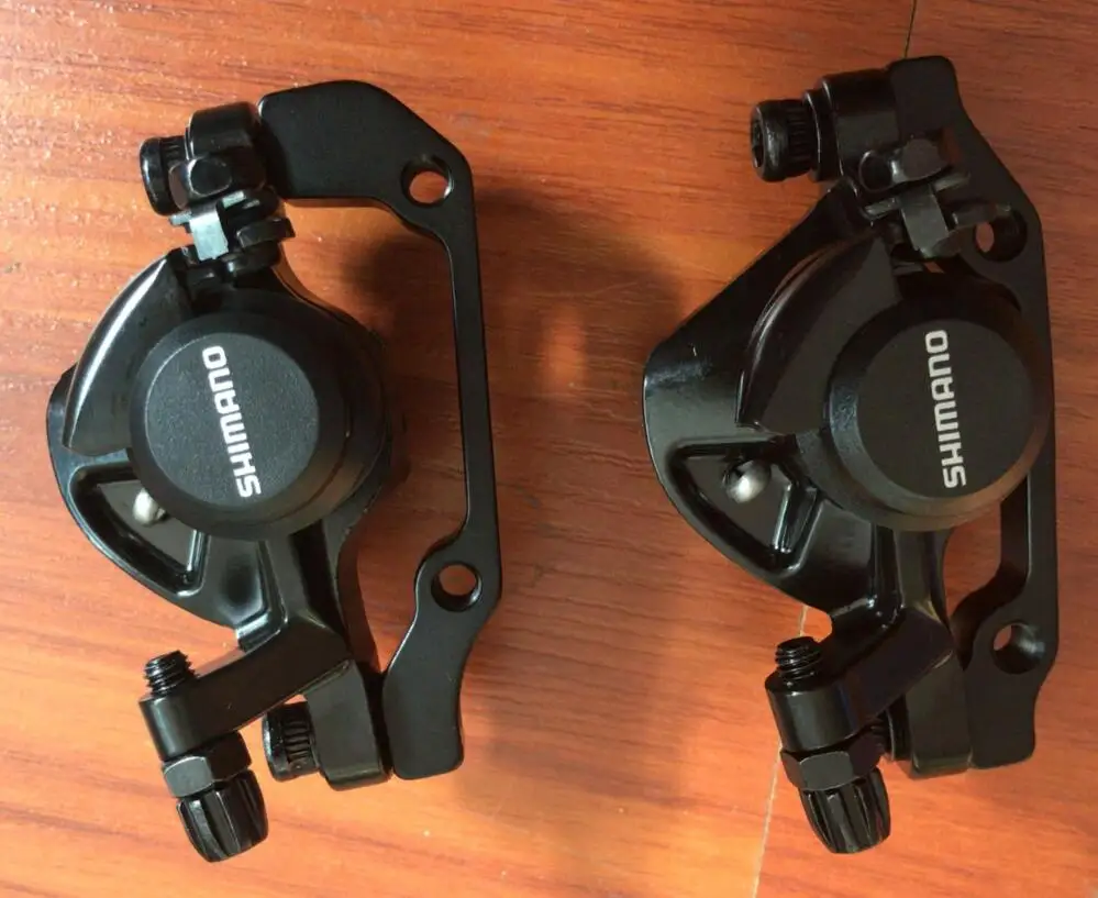 Hydraulic Brakes Shimano BR-M375 Mechanical Disc Brake Calipers - Front ...