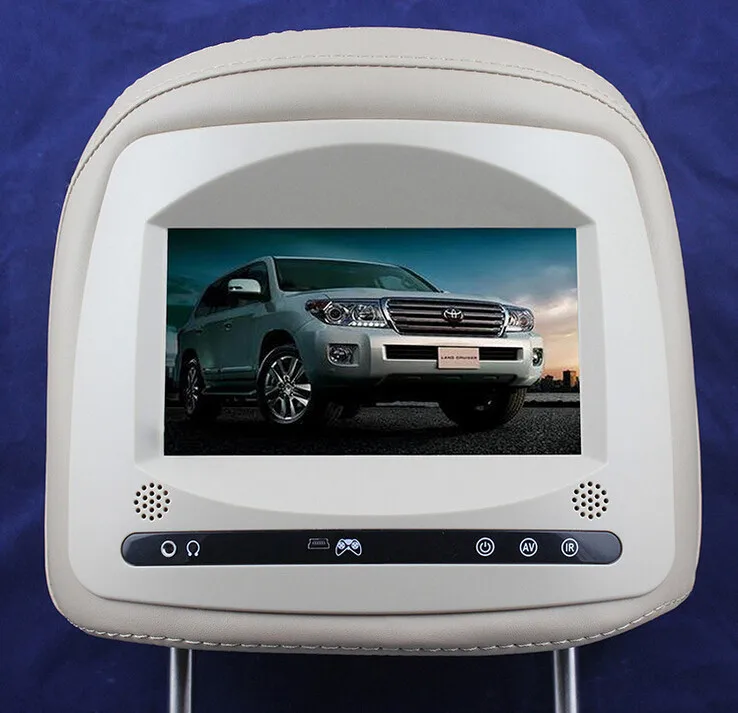 Exibição Cinzenta 7 polegada Monitor Do Carro TFT LCD Monitor de ...