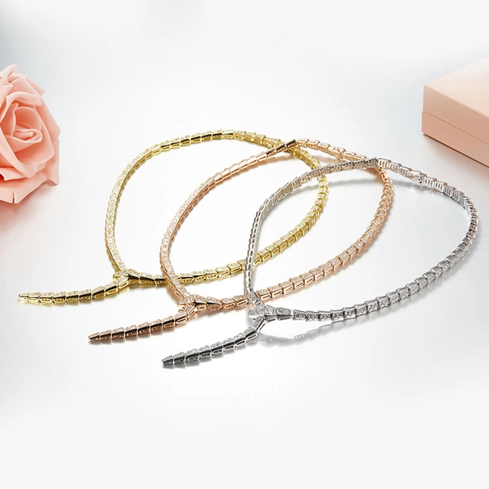 Hot Brand Pure 925 Sterling Silver Jewelry For Women Gold,Rose Gold ...