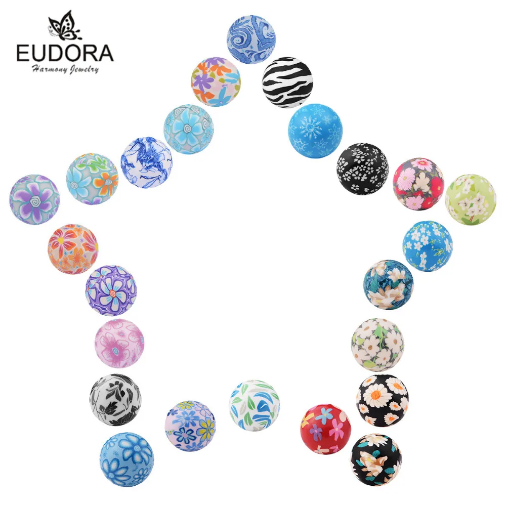 10PCS/Lot 20mm Colorful Painting Sweet Sound Bell Chime Ball inner Ball ...