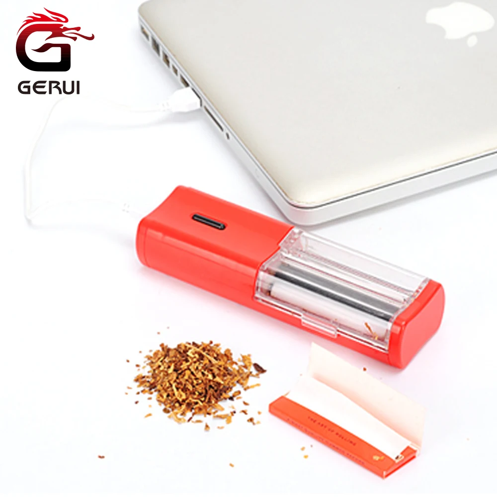 GERUI Portable USB Electric Automatic Cigarette Rolling Machine ... GERUI Portable USB Electric Automatic Cigarette Rolling Machine ...