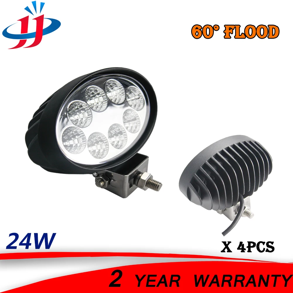 4 X 24W Auto LED Light Bar Driving Work Lamp Offroad 12V 24V 4X4 4WD ...