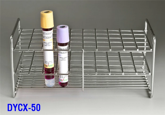 Blood Collection Tube Rack Stainless Steel Wire ,50 Holes High Quality ...