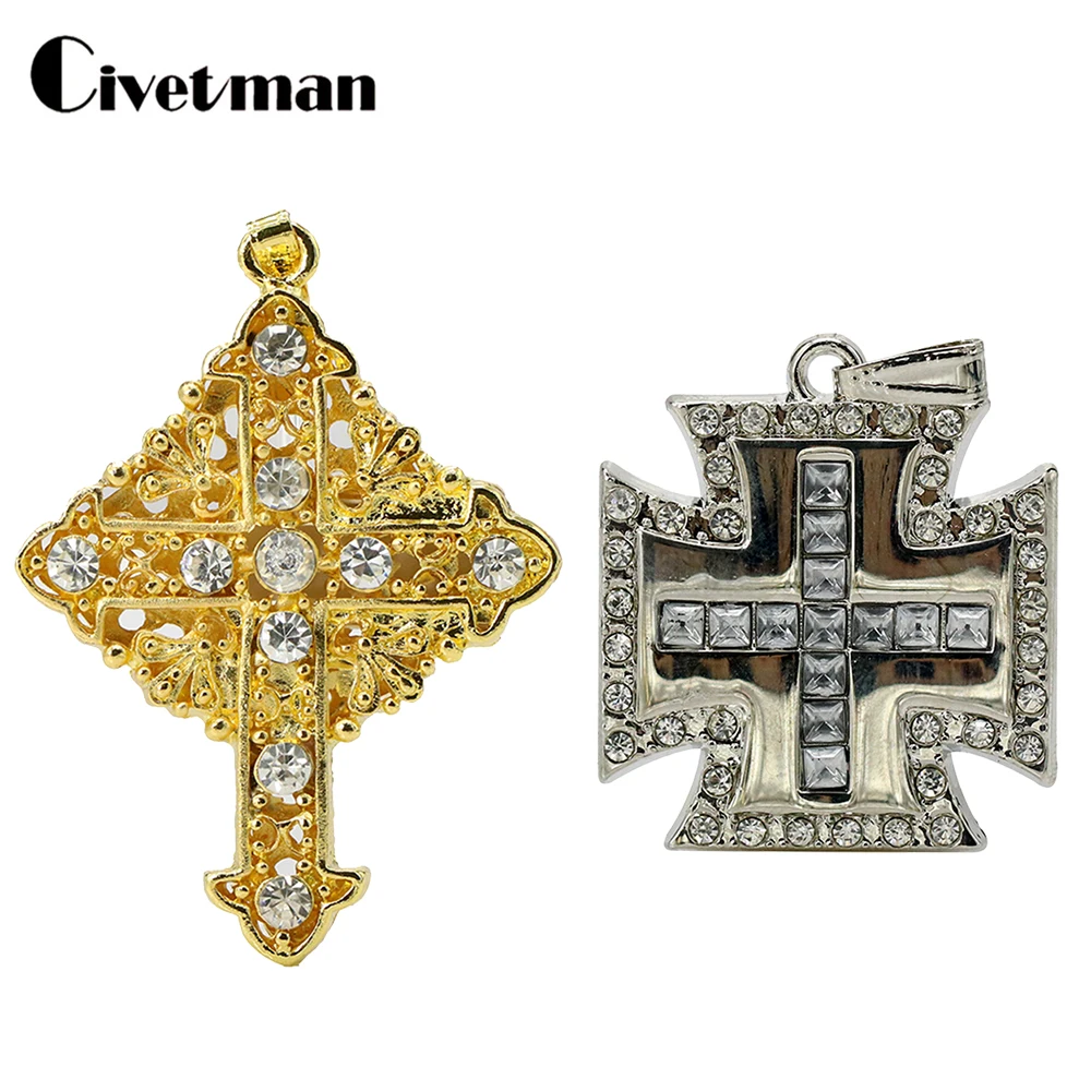 Fashion-Crystal-USB-Flash-Drive-64GB-Diamonds-Cross-of-Jesus-Pendant ...