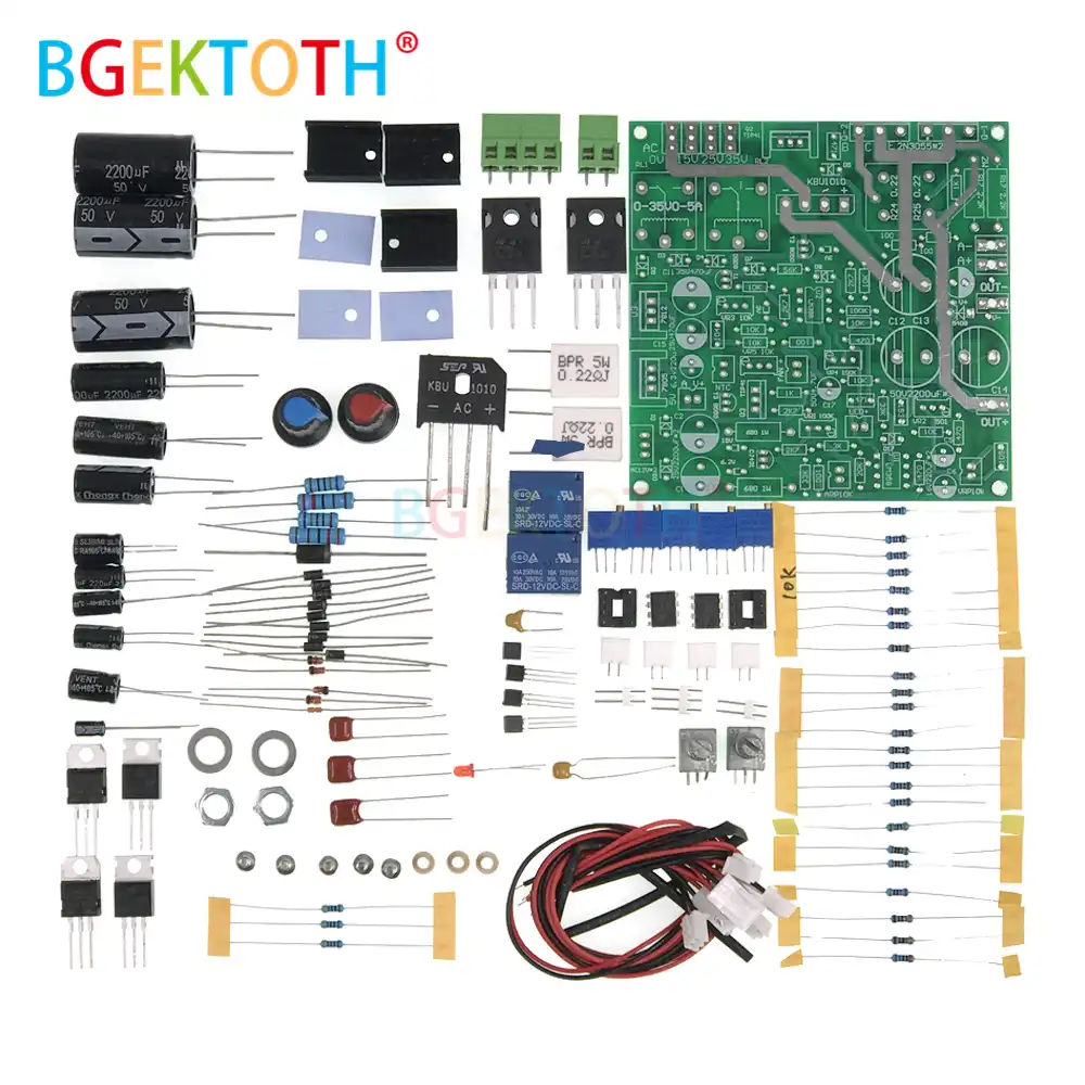 Adjustable DC DC Regulated Power Supply DIY Kit 0 35V 0 5A - AliExpress