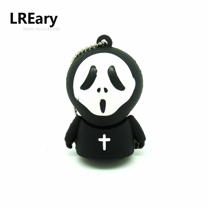 Cartoon-ghost-usb-flash-drive-disk-black-death-man-memory-stick-Pen ...