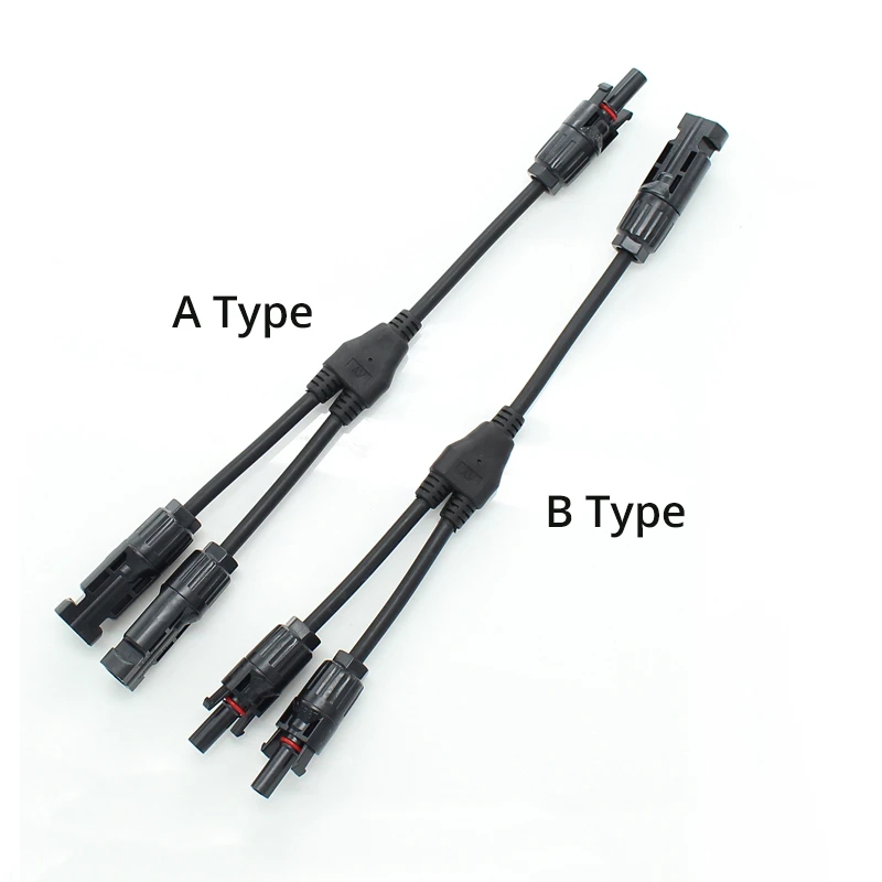 2 To 1 Hot Selling PV Y Branch Connector With 4mm2 Solar Cable For ...
