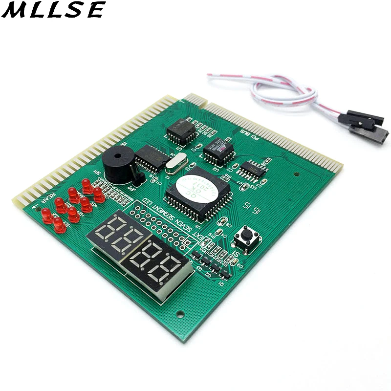 MLLSE Computer Analysis PCI POST Card LCD Display Motherboard LED 4 ...