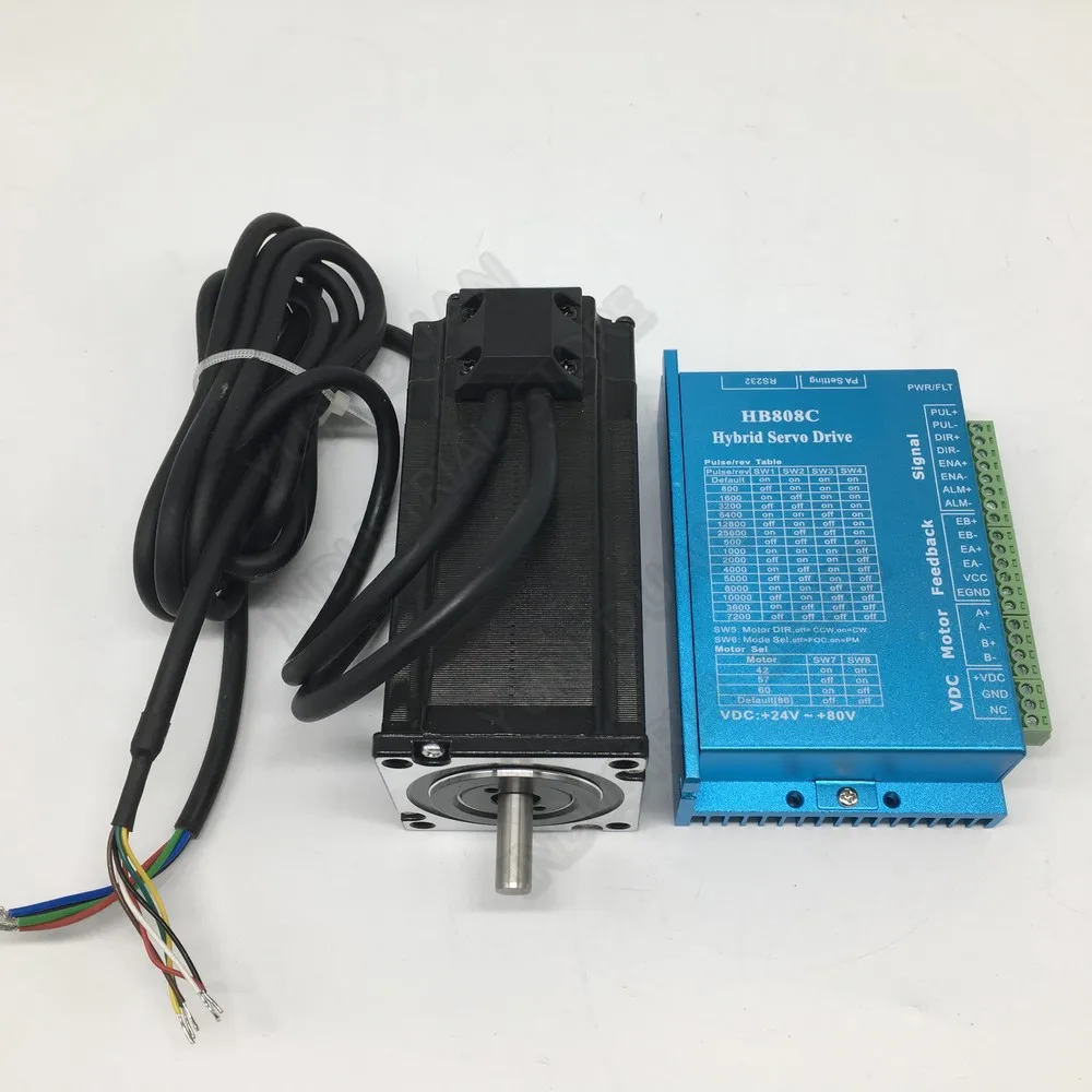 Business & Industrial Stepper Nema23 2.2Nm DSP Closed-loop Stepper Hybrid Servo Motor Driver ...