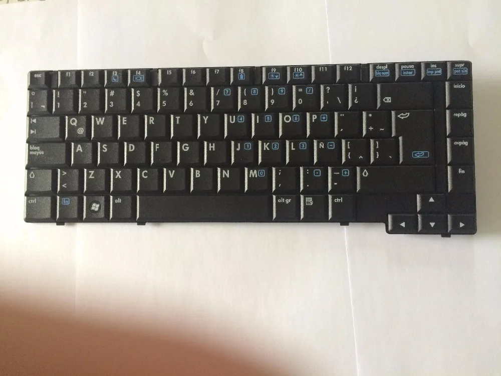 New Spanish Sp Keyboard For Hp 6510b 6515b 6715b 6710s 6715s Series ...