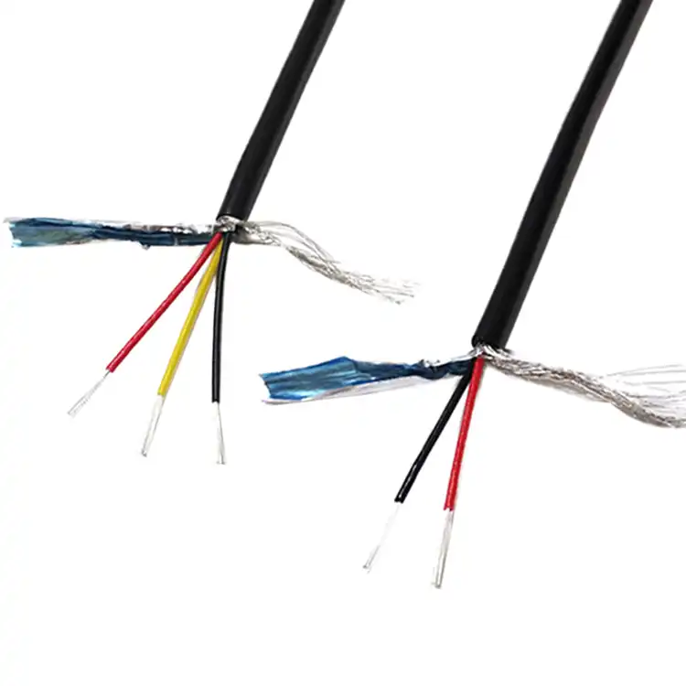 2 3 4 core shielded wire UL 2547 28AWG 2.1 channel Audio line signal ...