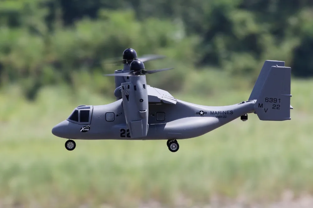 RC plane model V22 V-22 vertical take off and landing VTOL PNP KIT ...
