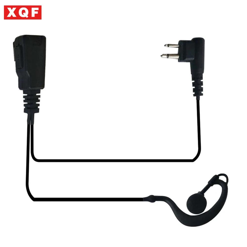 XQF 2 pin g shape earpiece headset For Motorola GP Series: GP2000 ...