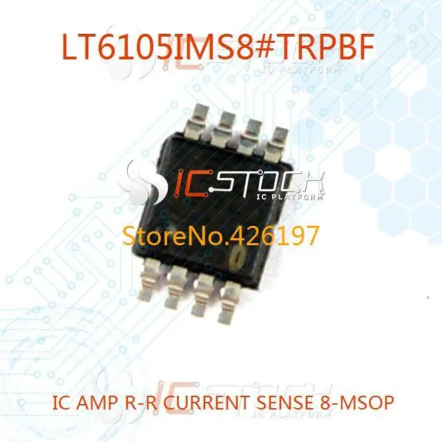 Free Shipping LT6105IMS8#TRPBF IC AMP R R CURRENT SENSE 8 MSOP ...