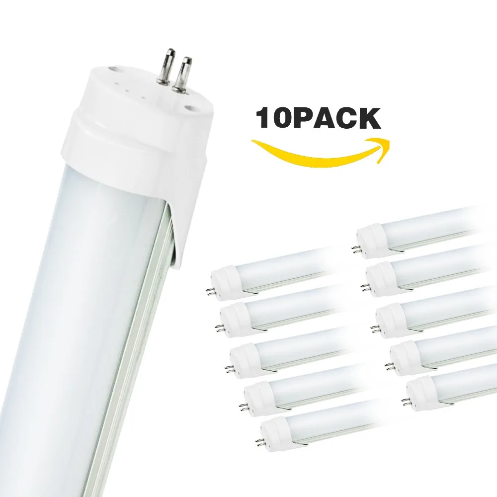 10 Pack of 20Watt 4ft LED Light Bulbs,T5 LED Bulbs 4 ft,40W Fluorescent ...