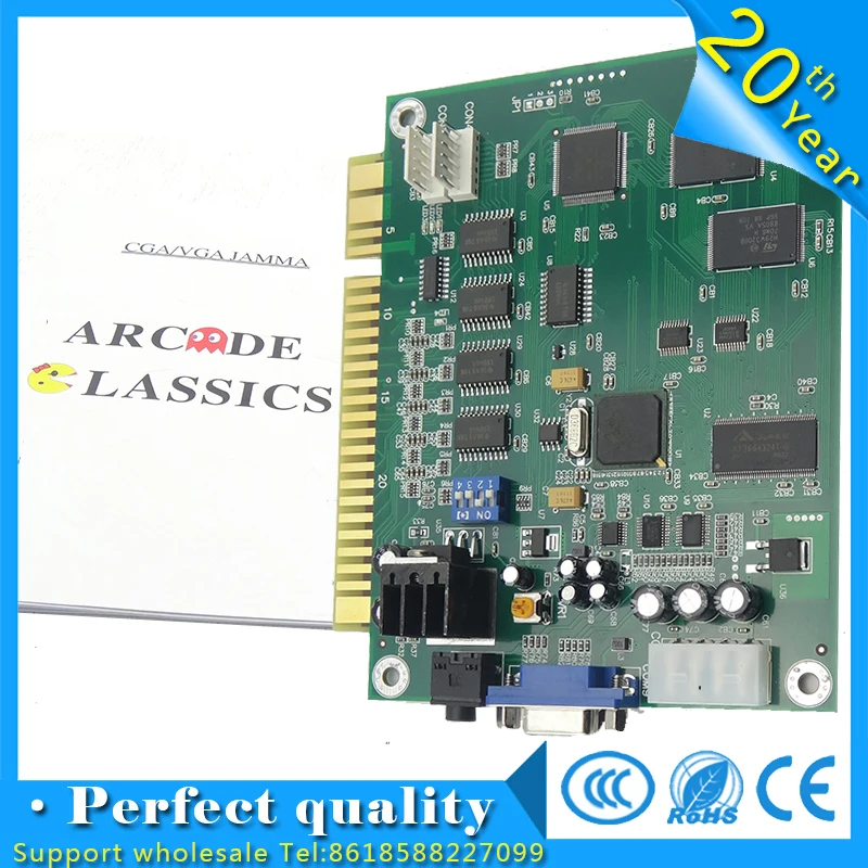 60 in 1 Classical Arcade Game PCB Jamma Multi Game Pcb For Arcade Game ...