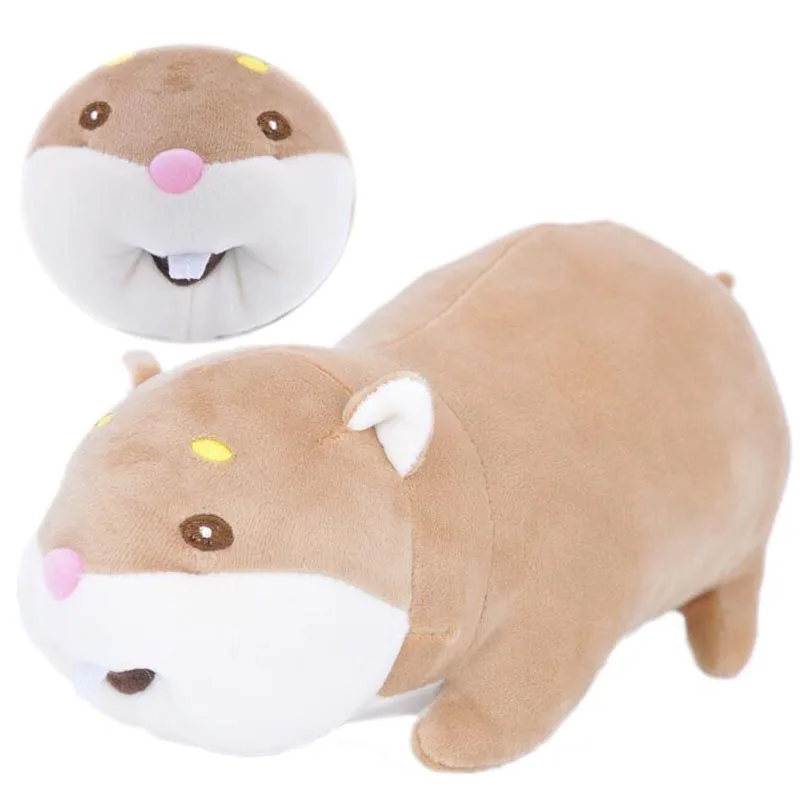 חיות ממולאים ומפוארים - RYRY 25cm Cute Mouse Plush Toys Stuffed Hamster ...