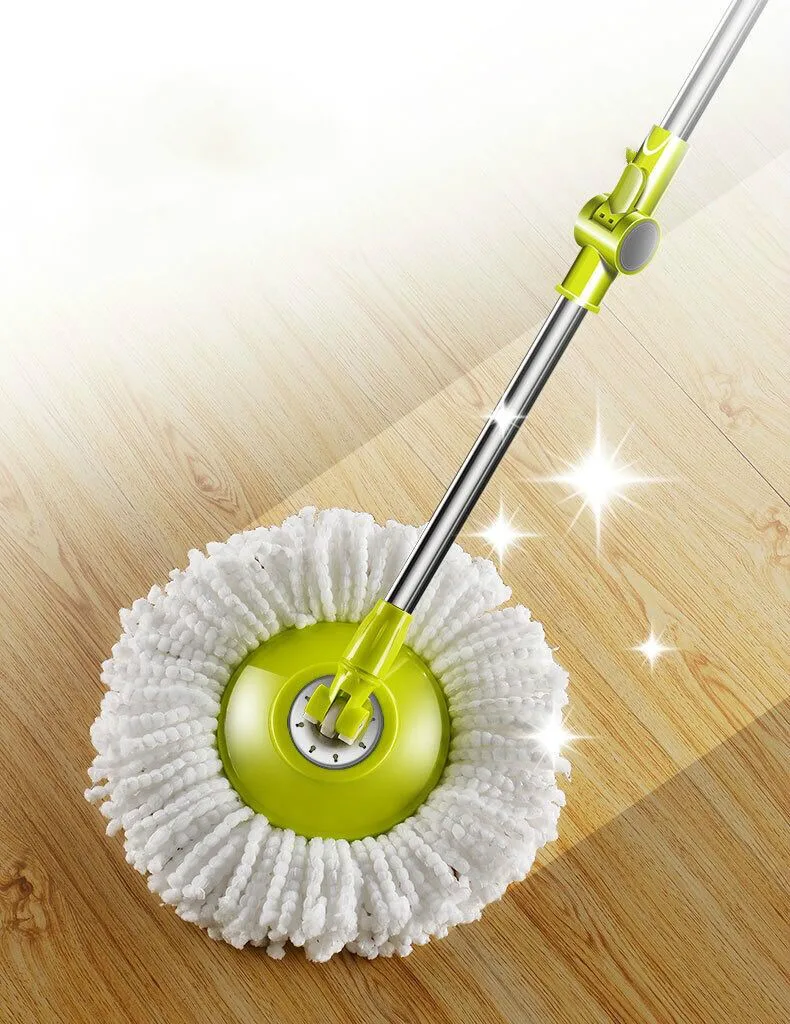 Suspended Separation Bucket Smart Mop With Wheels Spin Noozle Mop Clean ...