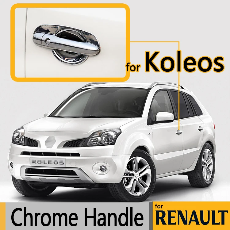 For Renault Koleos Luxurious Chrome Door Handle Covers 2007 2015 ...