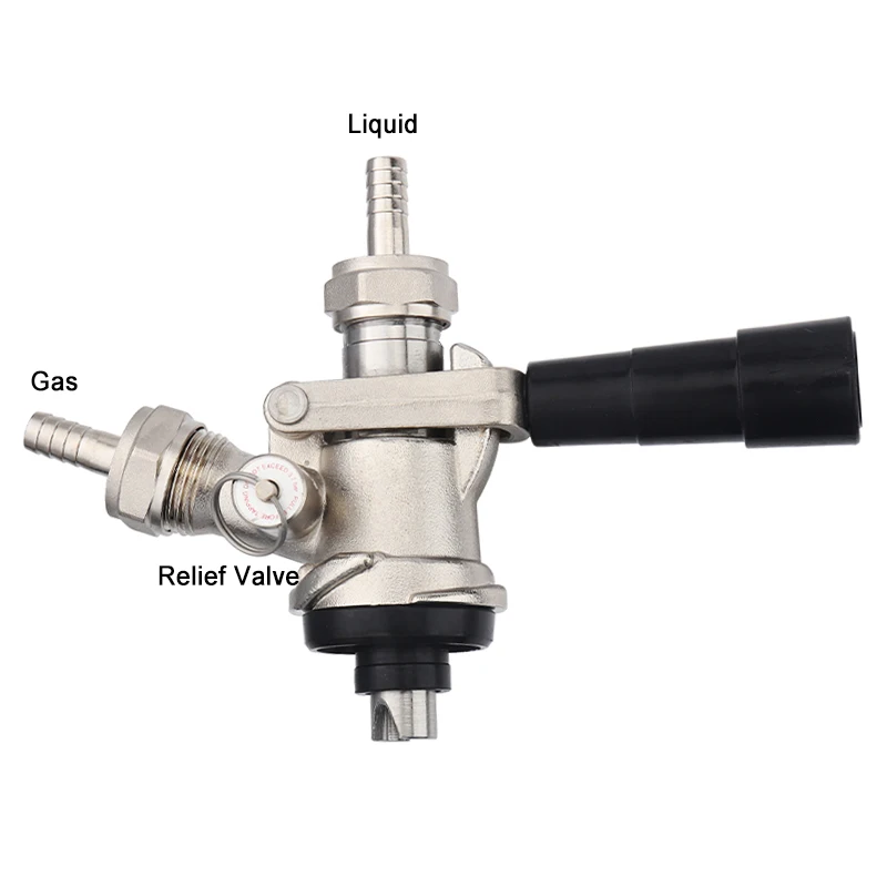 New S Type Keg Coupler Home Brewing Beer Keg Tap Dispenser S System ...