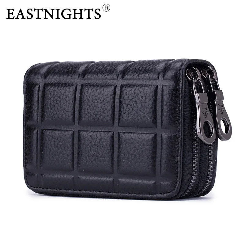 Eastnights Genuine Leather Id Credit Card Holder Men Rfid Women Place ...